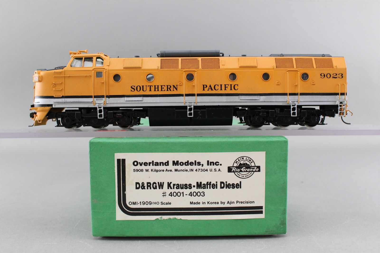 HO Brass Model - OMI 1909 SP Southern Pacific / D&RGW Rio Grande Colors ...
