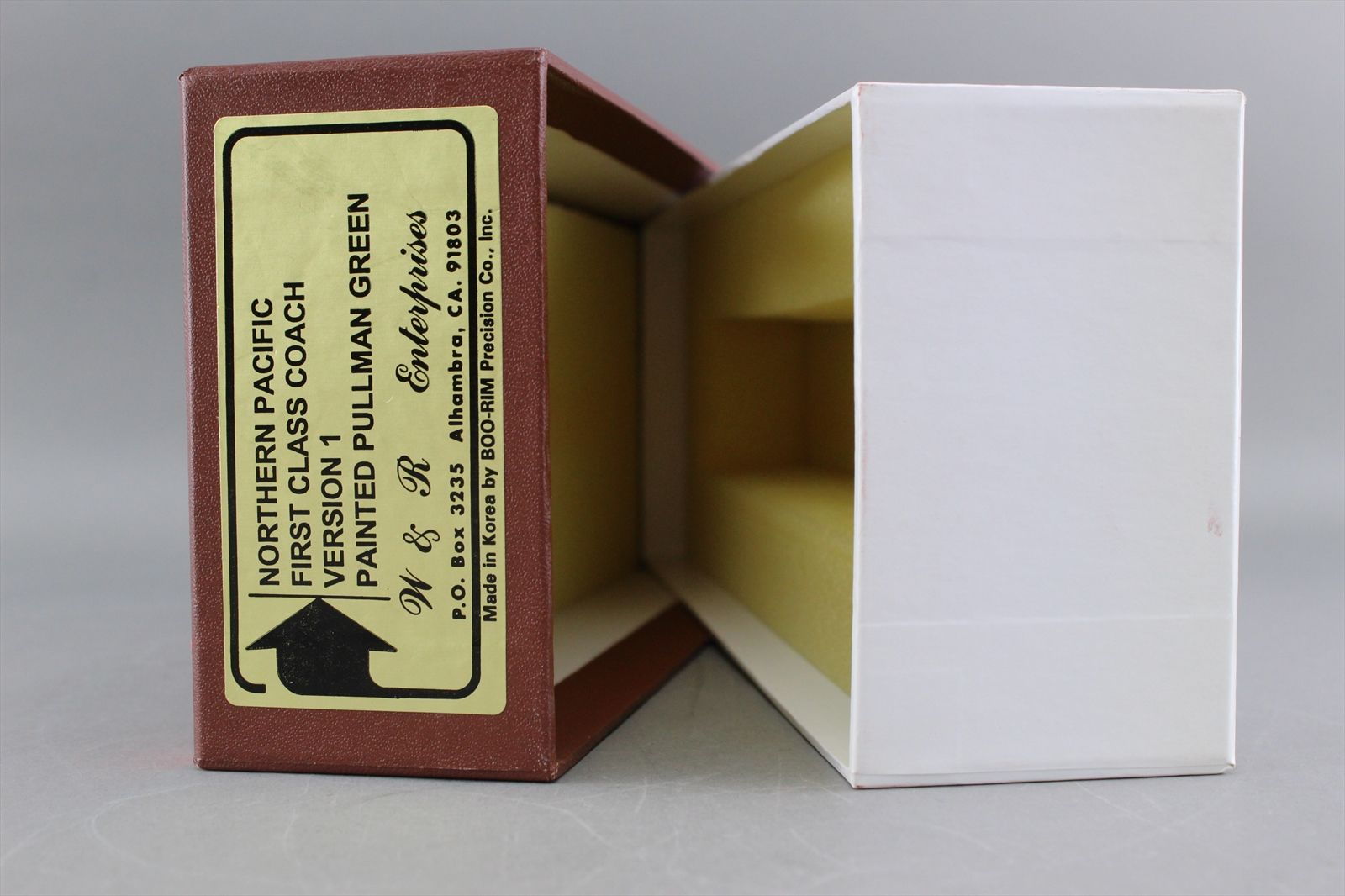 HO Brass Model - W&R Version 1 NP Northern Pacific First Class Coach ...