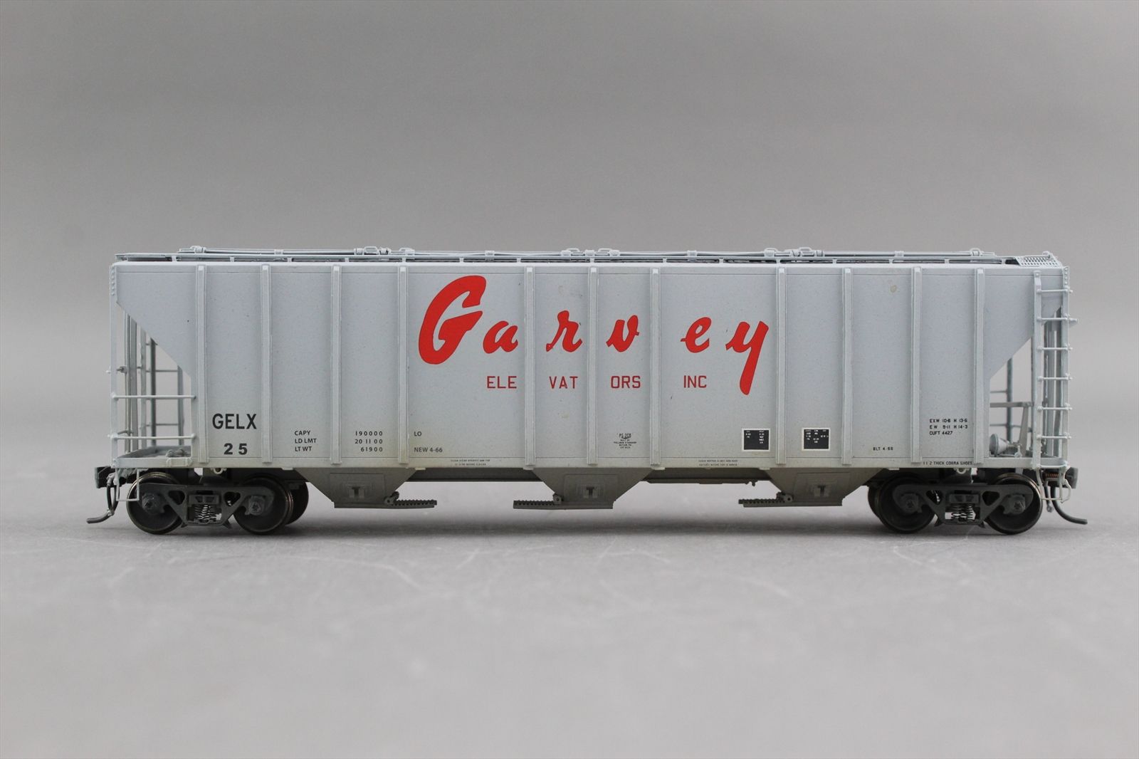 HO Brass Model - OMI 3275.4 GELX Garvey Elevators PS2-CD Covered Hopper ...