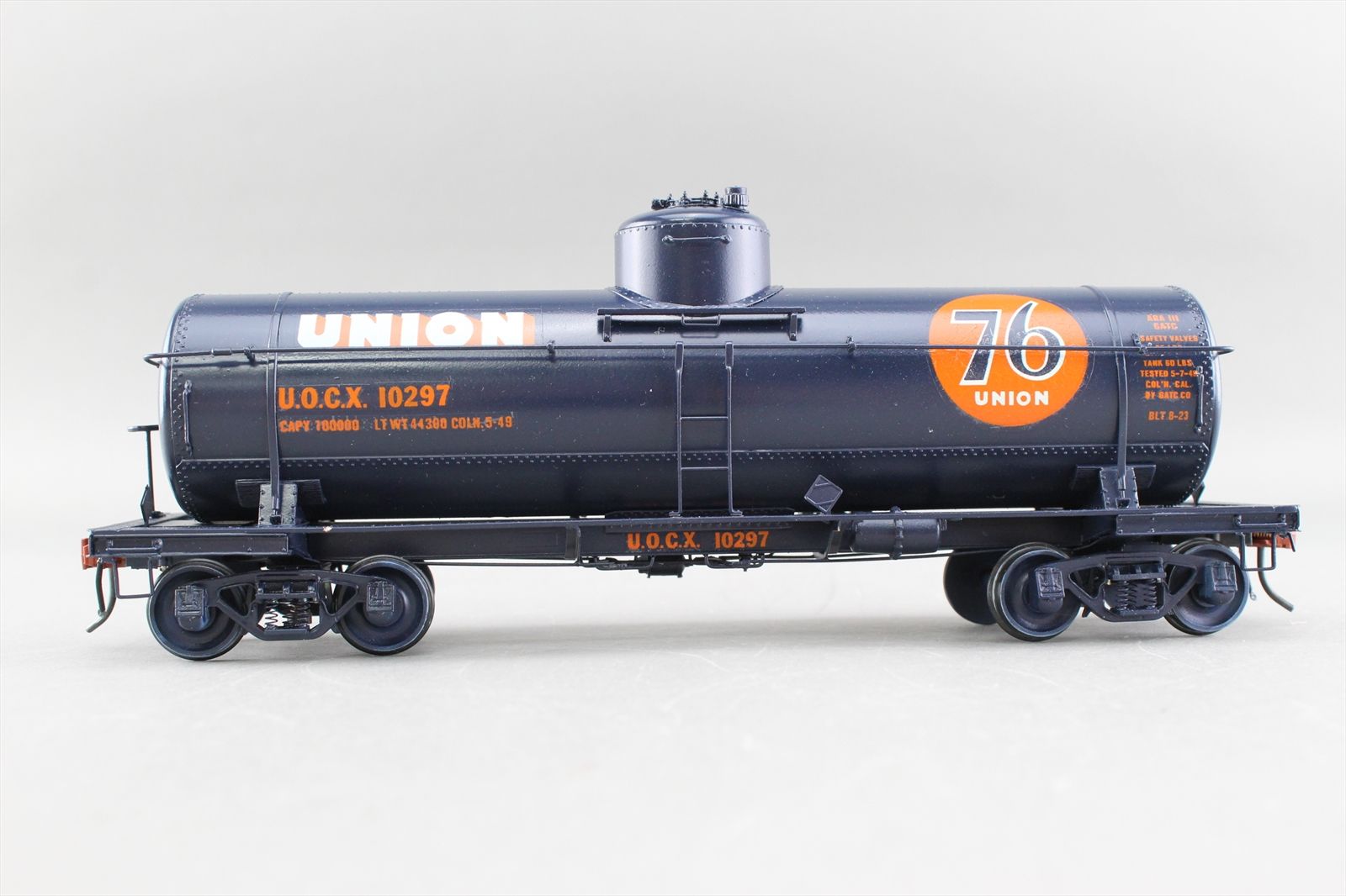 O Brass Model - PSC 15523 UOCX Union 76 ACF 10000 Gallon Tank Car ...
