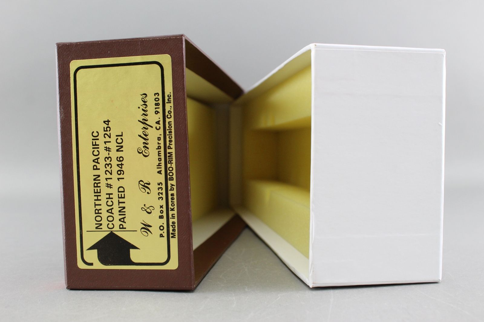 HO Brass Model - W&R NP Northern Pacific Coach 1946 NCL North Coast ...