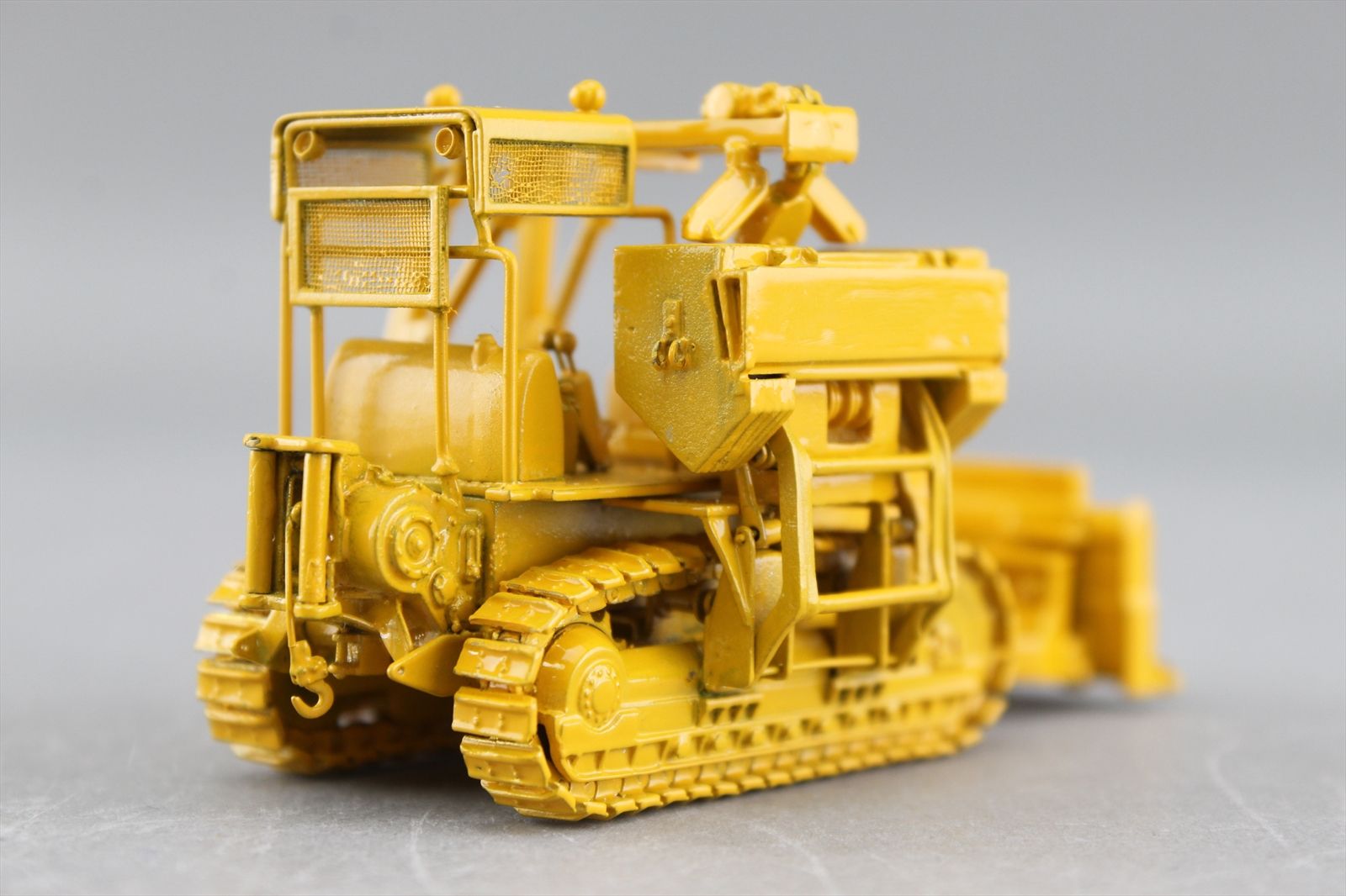 HO Brass Model - OMI 3377.1 Bulldozer w/ Side Boom - F/P Yellow - 2001 ...