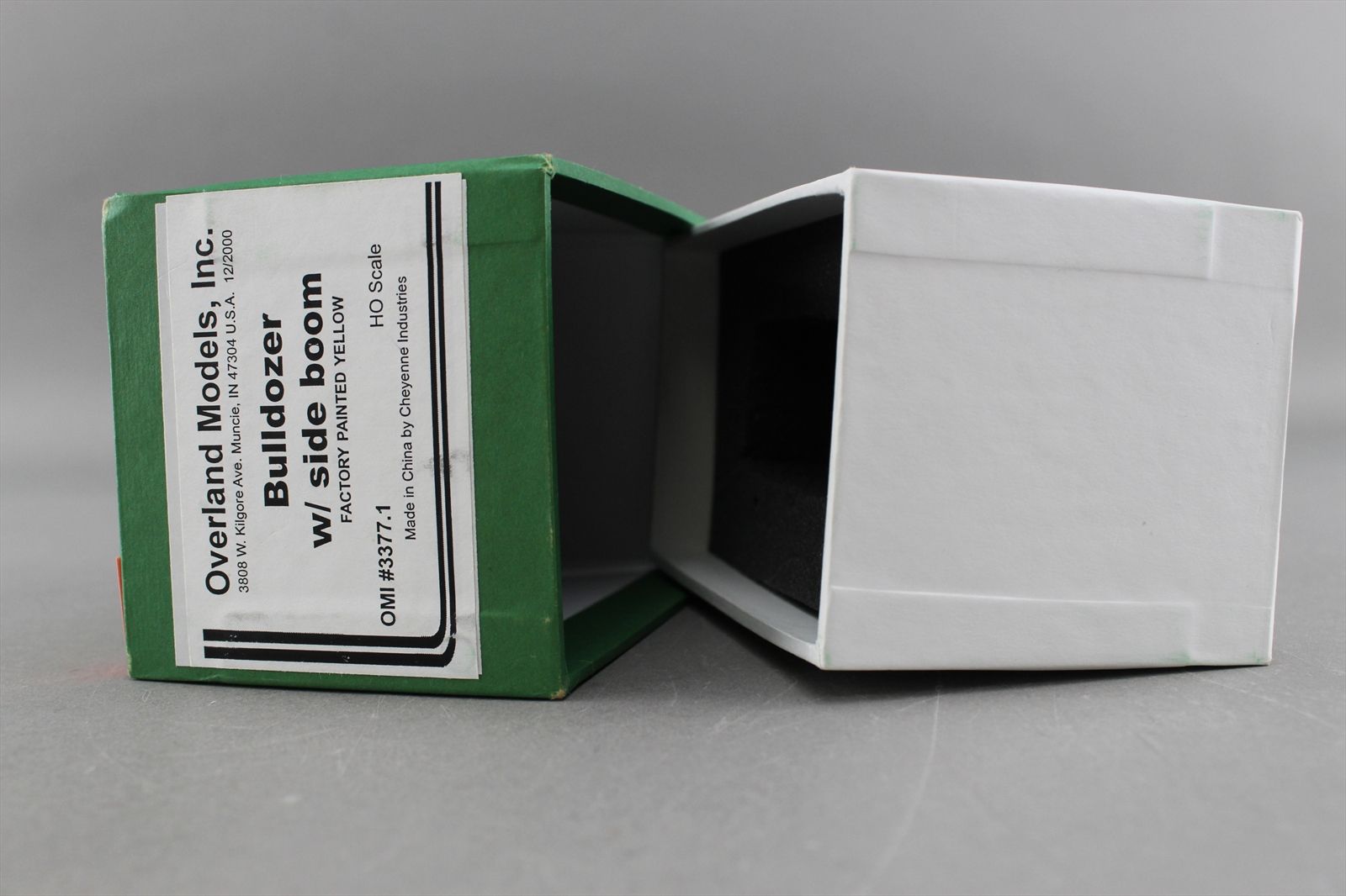 HO Brass Model - OMI 3377.1 Bulldozer w/ Side Boom - F/P Yellow - 2001 ...