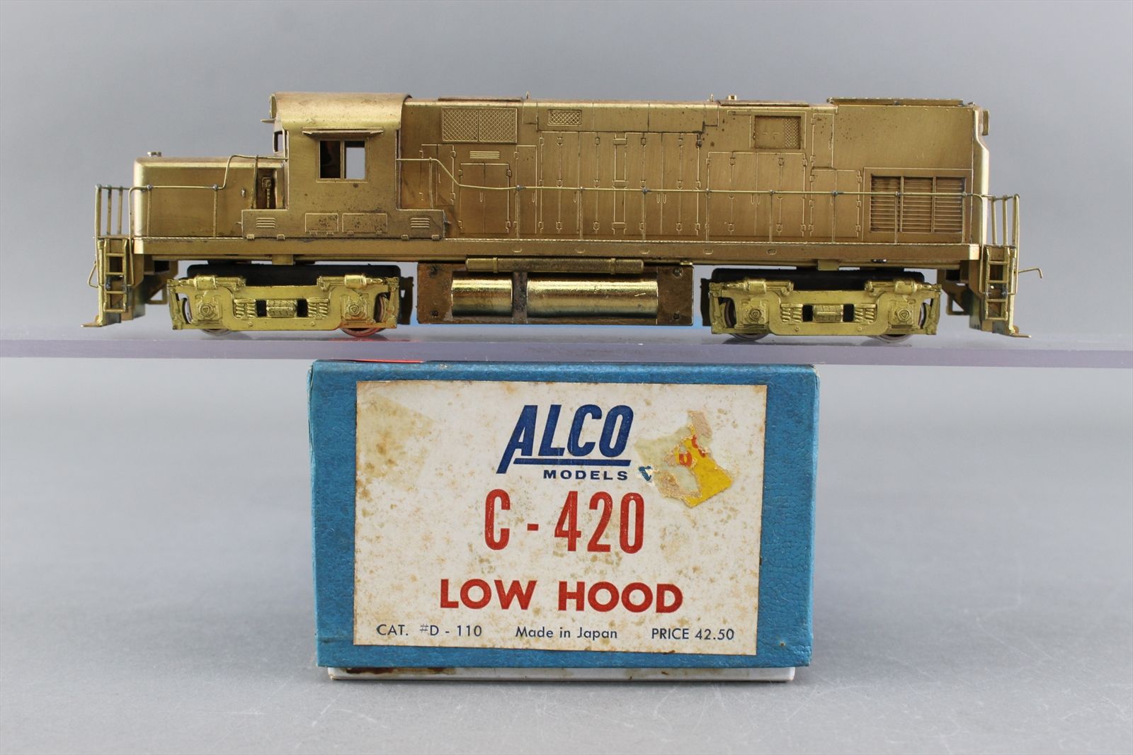 HO Brass Model - ALCO D-110 C-420 Low Hood Diesel Locomotive ...