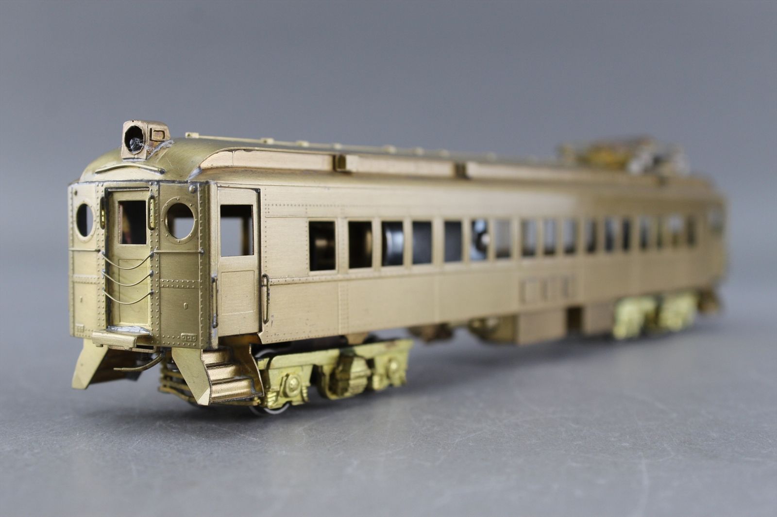 HO Brass Model - ALCO X-114 PRR Pennsylvania MU Car MP-54 Coach Powered ...