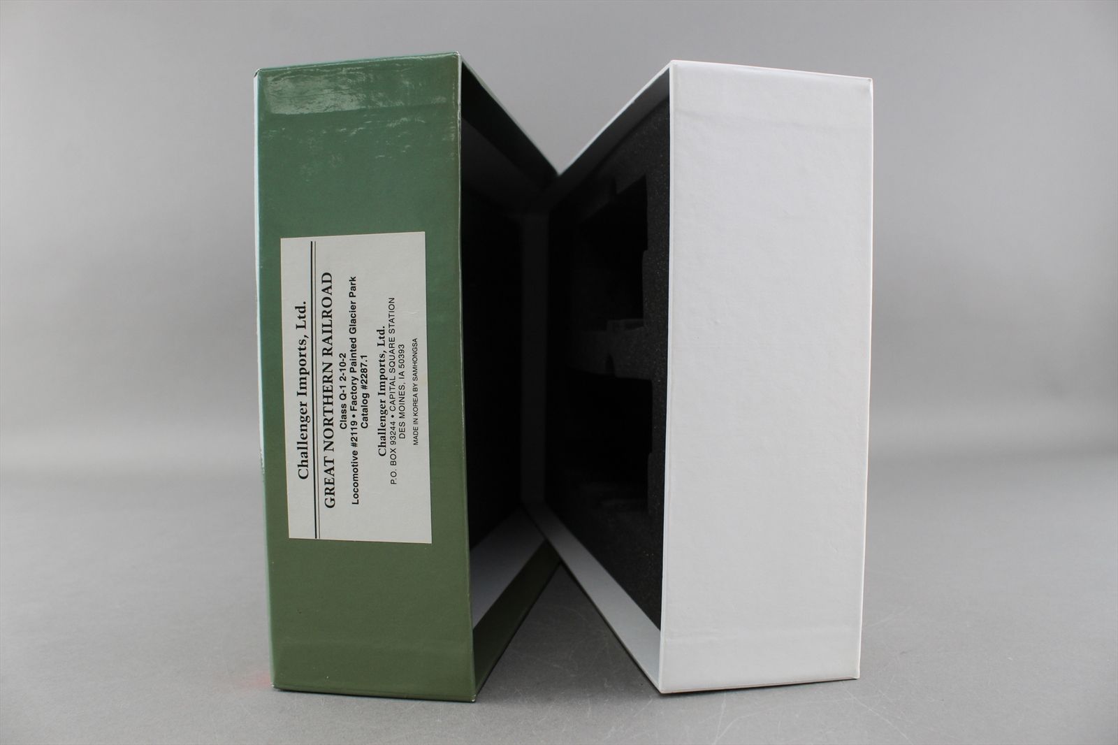 HO Brass Model - CIL 2287.1 GN Great Northern Q-1 2-10-2 Glacier Park ...