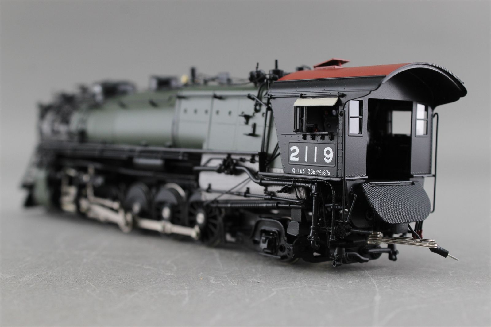 HO Brass Model - CIL 2287.1 GN Great Northern Q-1 2-10-2 Glacier Park ...