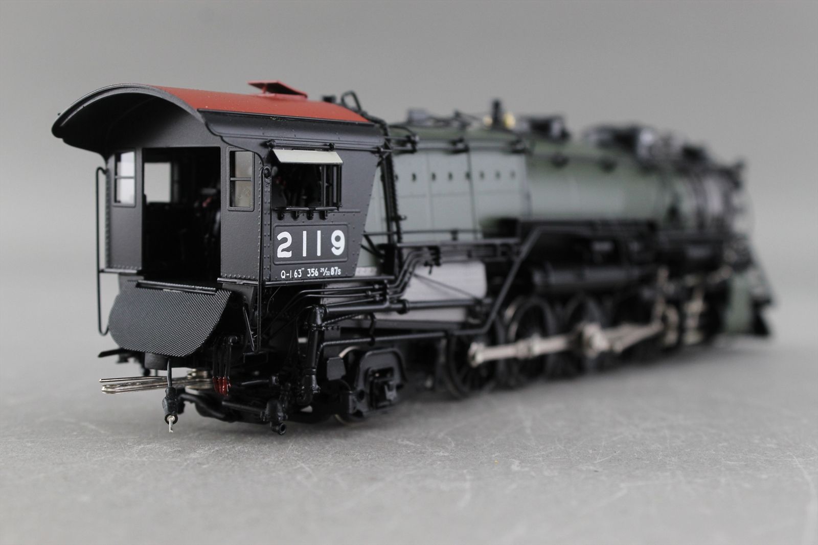 HO Brass Model - CIL 2287.1 GN Great Northern Q-1 2-10-2 Glacier Park ...