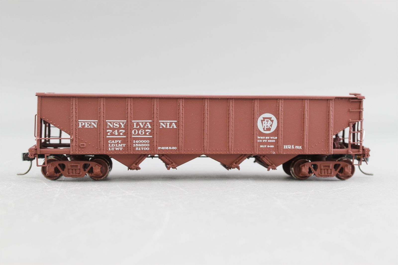 HO Brass Model - Sunset PRR Pennsylvania H-21 Hopper #747067 - Custom ...
