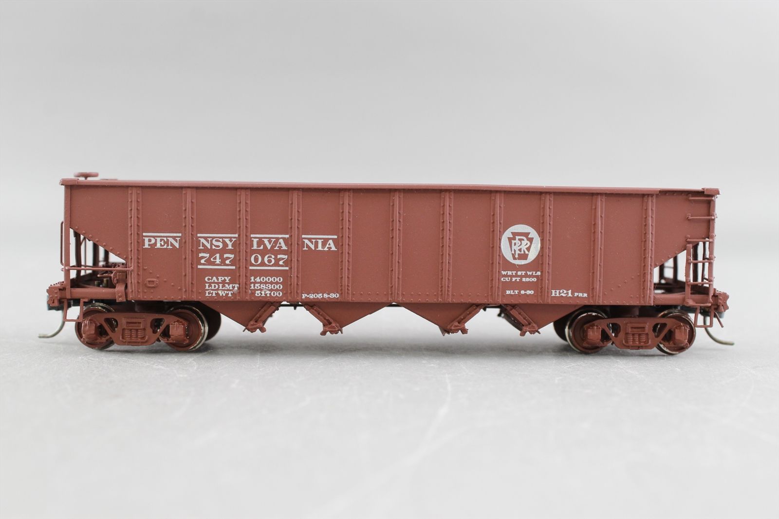 HO Brass Model - Sunset PRR Pennsylvania H-21 Hopper #747067 - Custom ...