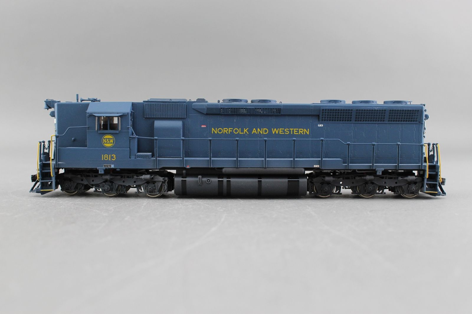 HO Brass Model - OMI 6077 N&W Norfolk & Western SD45 High Hood #1813 - Custom + Weathered - 1990 ...