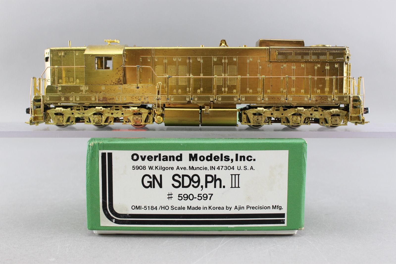 HO Brass Model - OMI 5184 GN Great Northern SD9 Phase III #590 - 597 ...