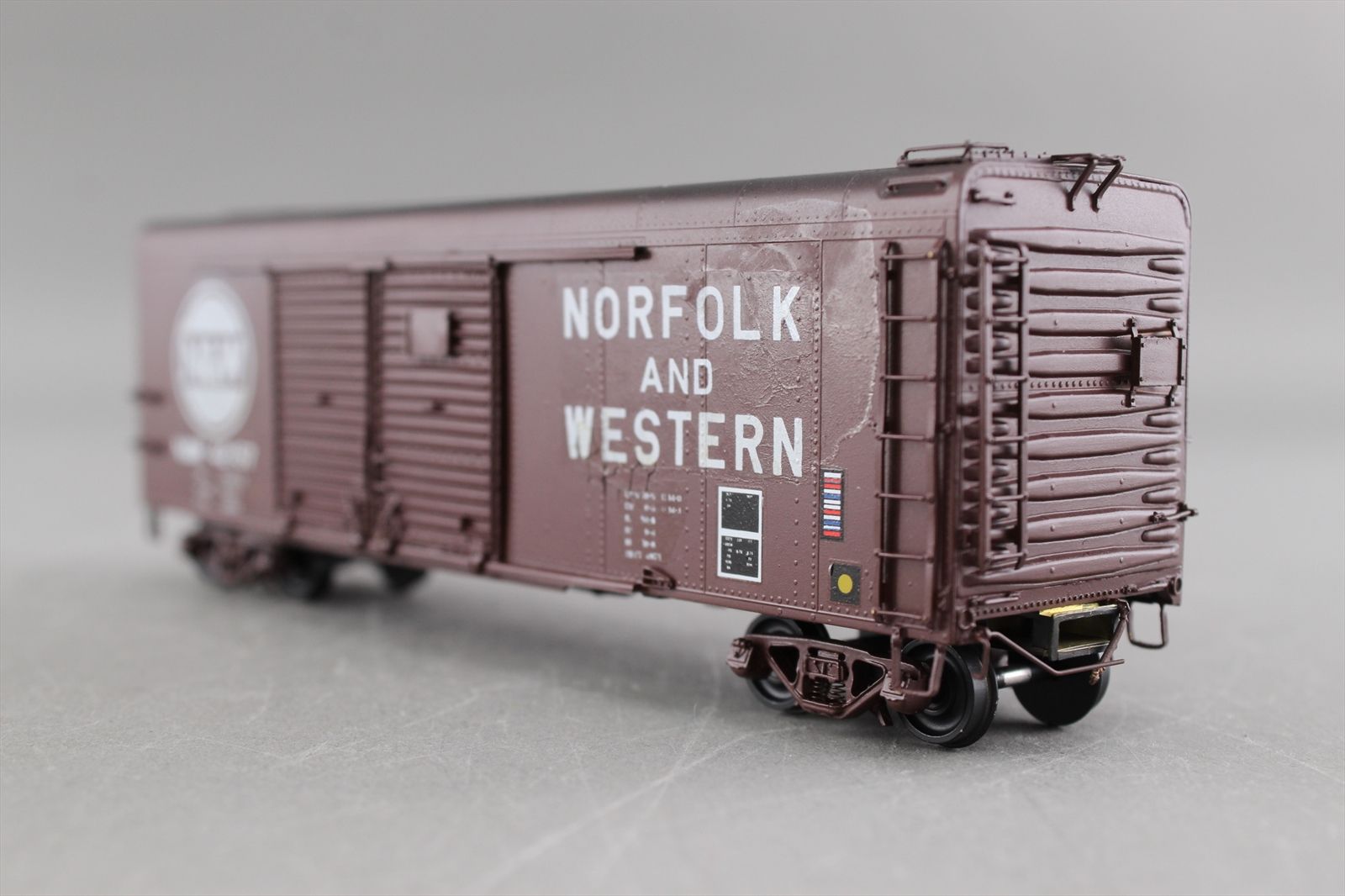 HO Brass Model - W&R N&W Norfolk & Western 40' Round Roof Auto ...