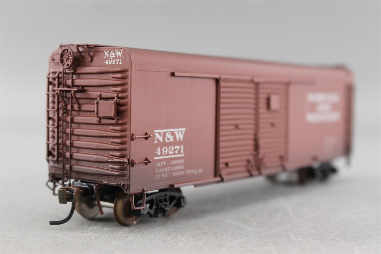 HO Brass Model - W&R N&W Norfolk & Western 40' Round Roof Auto ...