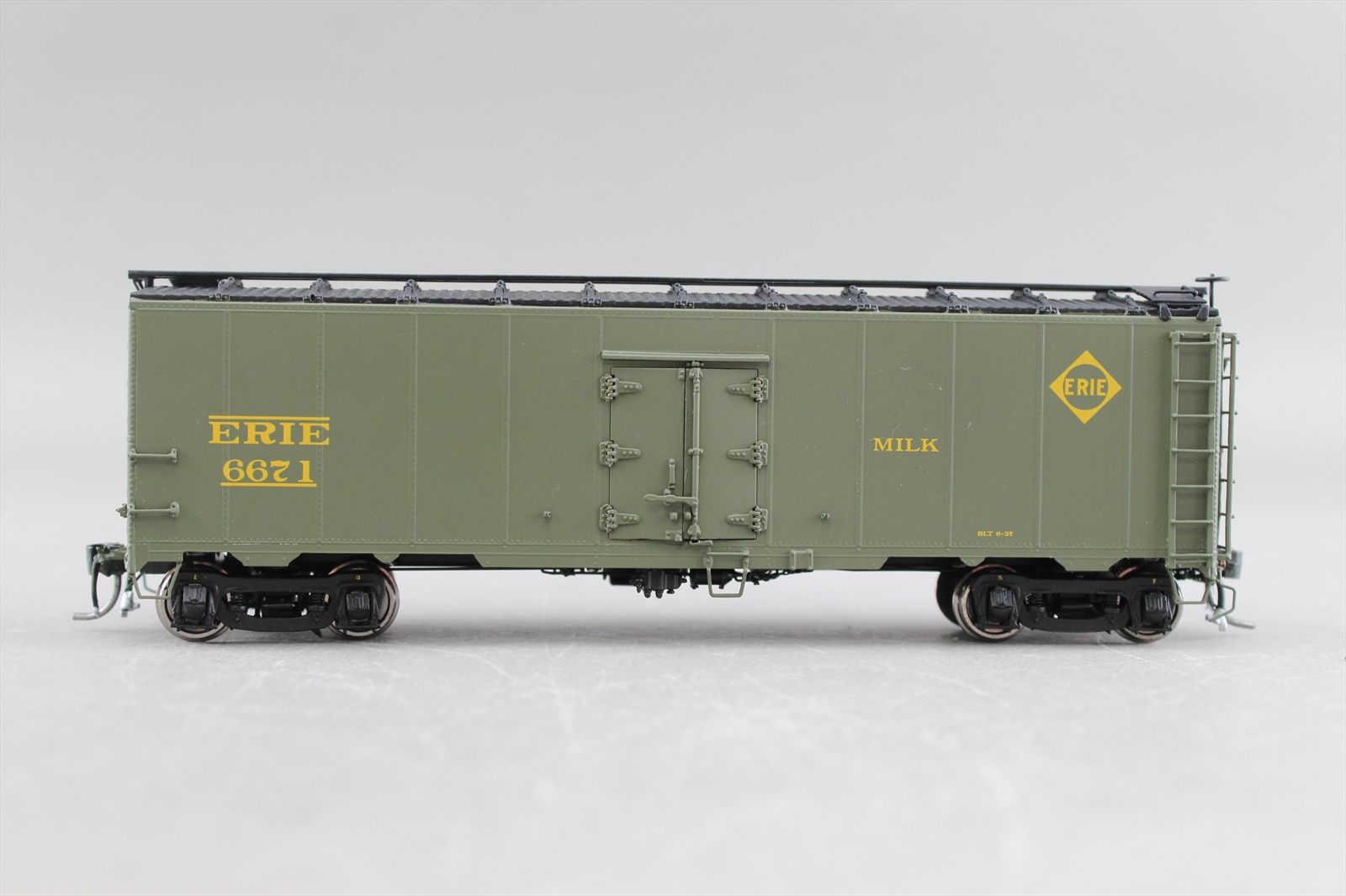 HO Brass Model - ASM American Scale Models ERIE Milk Car #6671 - F/P ...