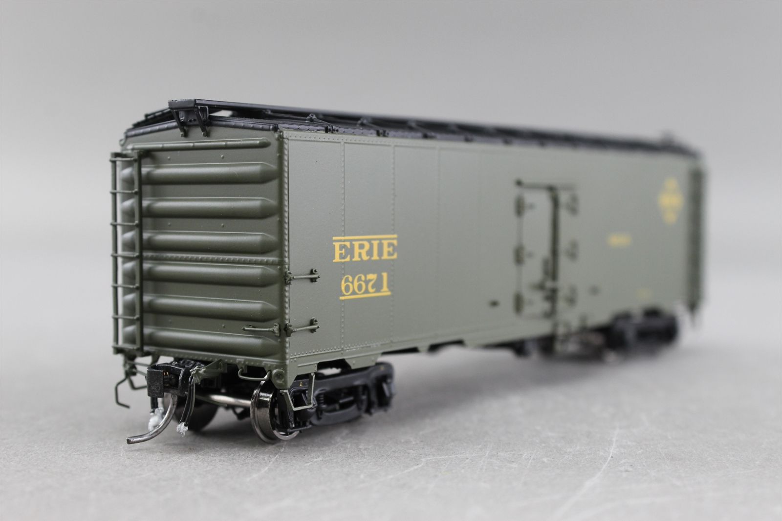HO Brass Model - ASM American Scale Models ERIE Milk Car #6671 - F/P ...
