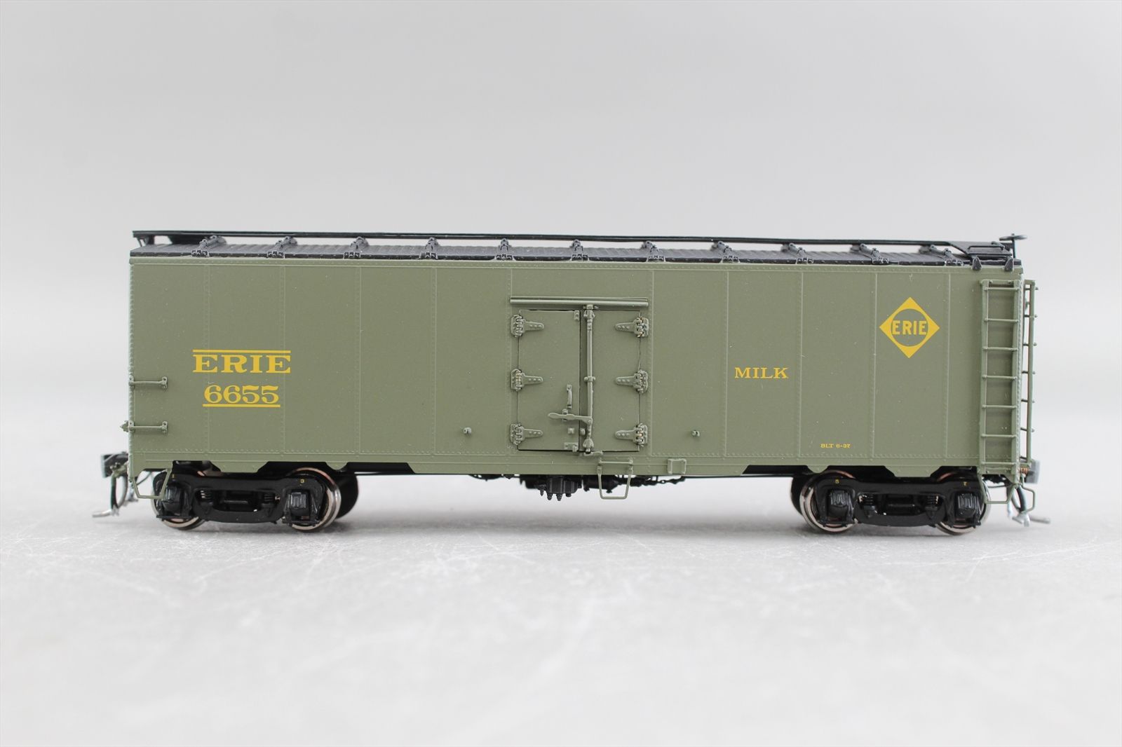 HO Brass Model - ASM American Scale Models ERIE Milk Car #6655 - F/P ...