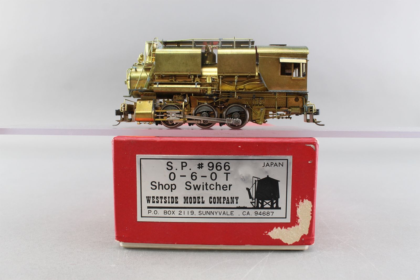 HO Brass Model - WMC SP Southern Pacific Shop Switcher 0-6-0T #966 ...