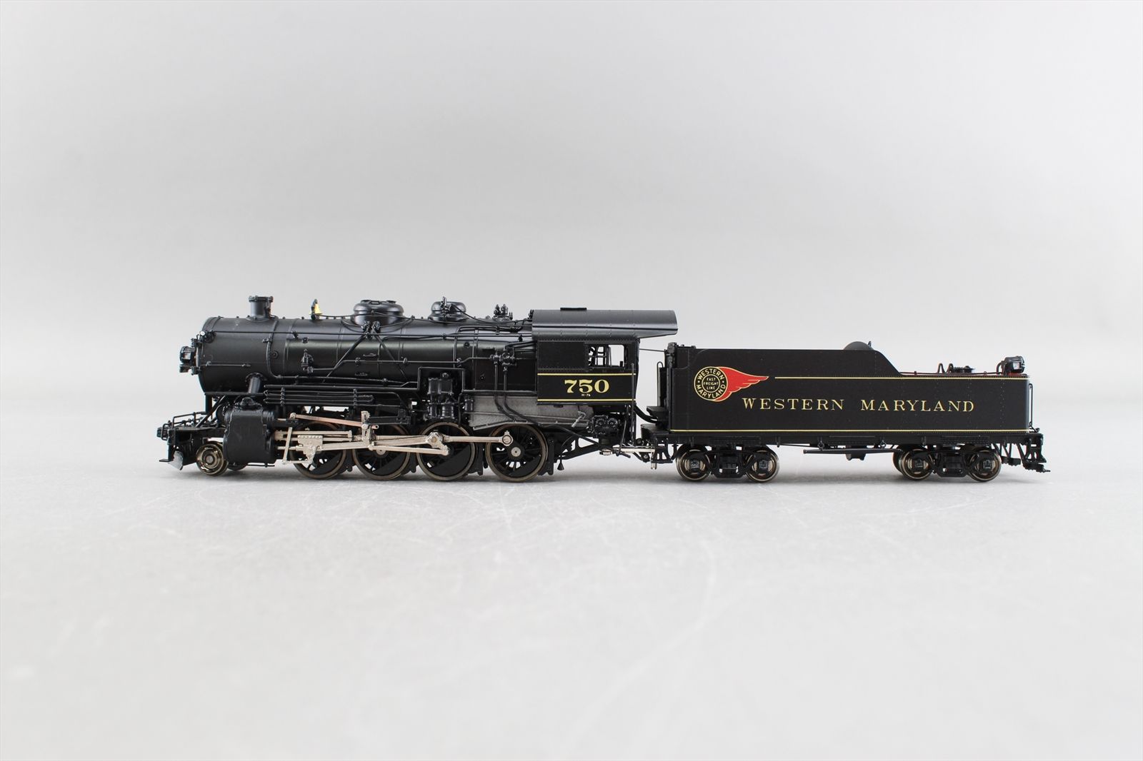 HO Brass Model – OMI 1568.1 WM Western Maryland H-7b 2-8-0 Fireball ...