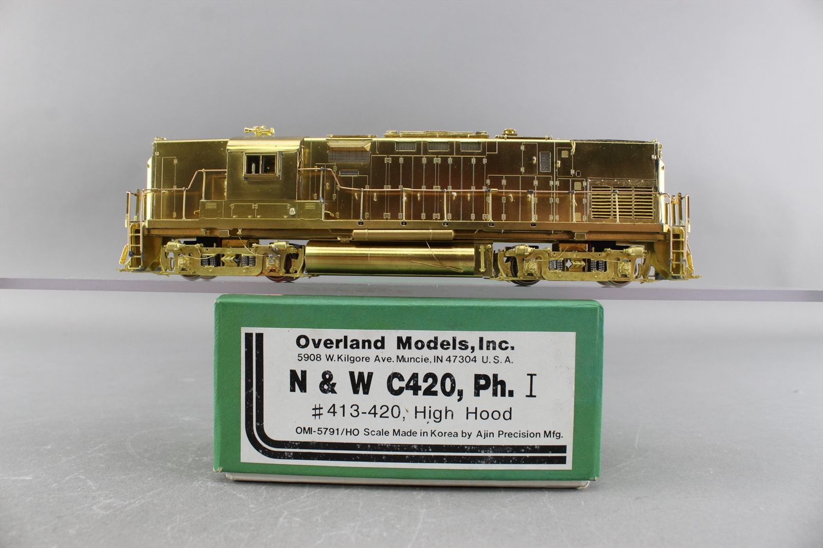 HO Brass Model - OMI 5790 NKP Nickel Plate Road C420 Ph. I #413 - 420 ...