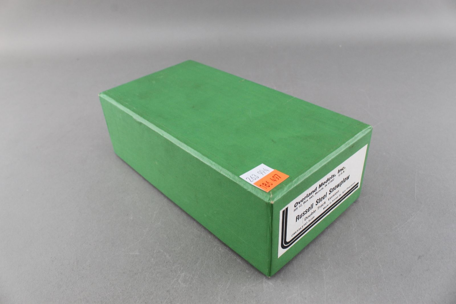 HO Brass Model - OMI 1343 Russell Steel Snowplow Double Track Version ...