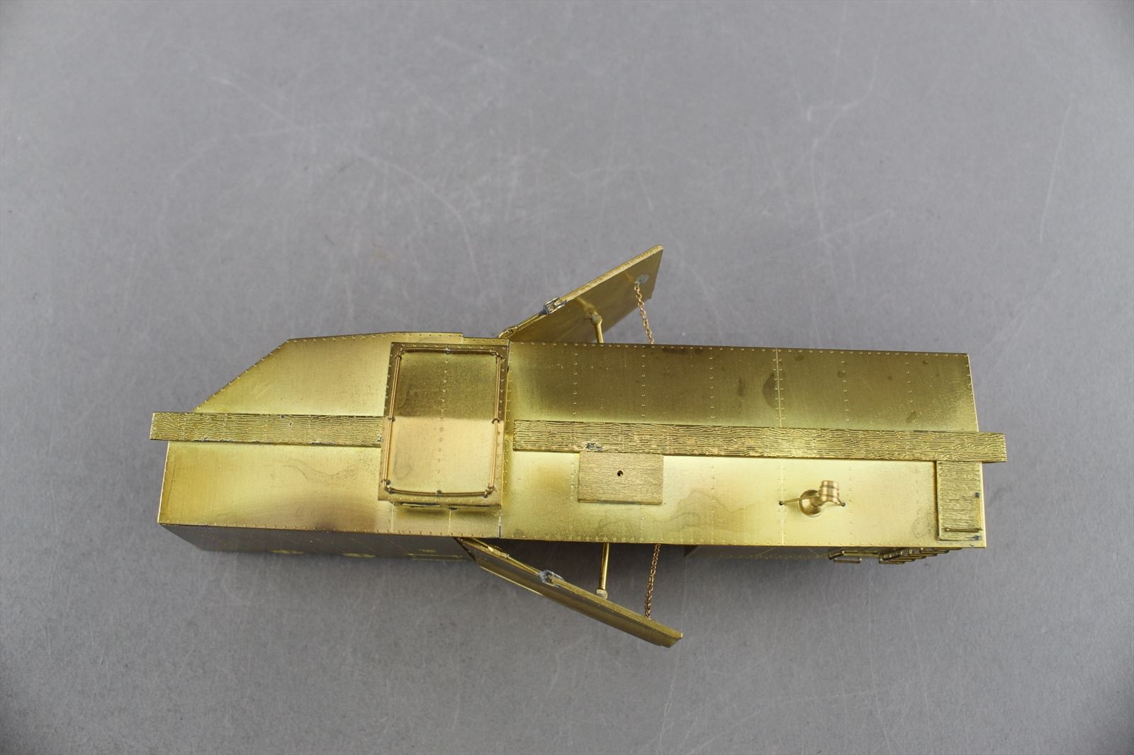 HO Brass Model - OMI 1343 Russell Steel Snowplow Double Track Version ...