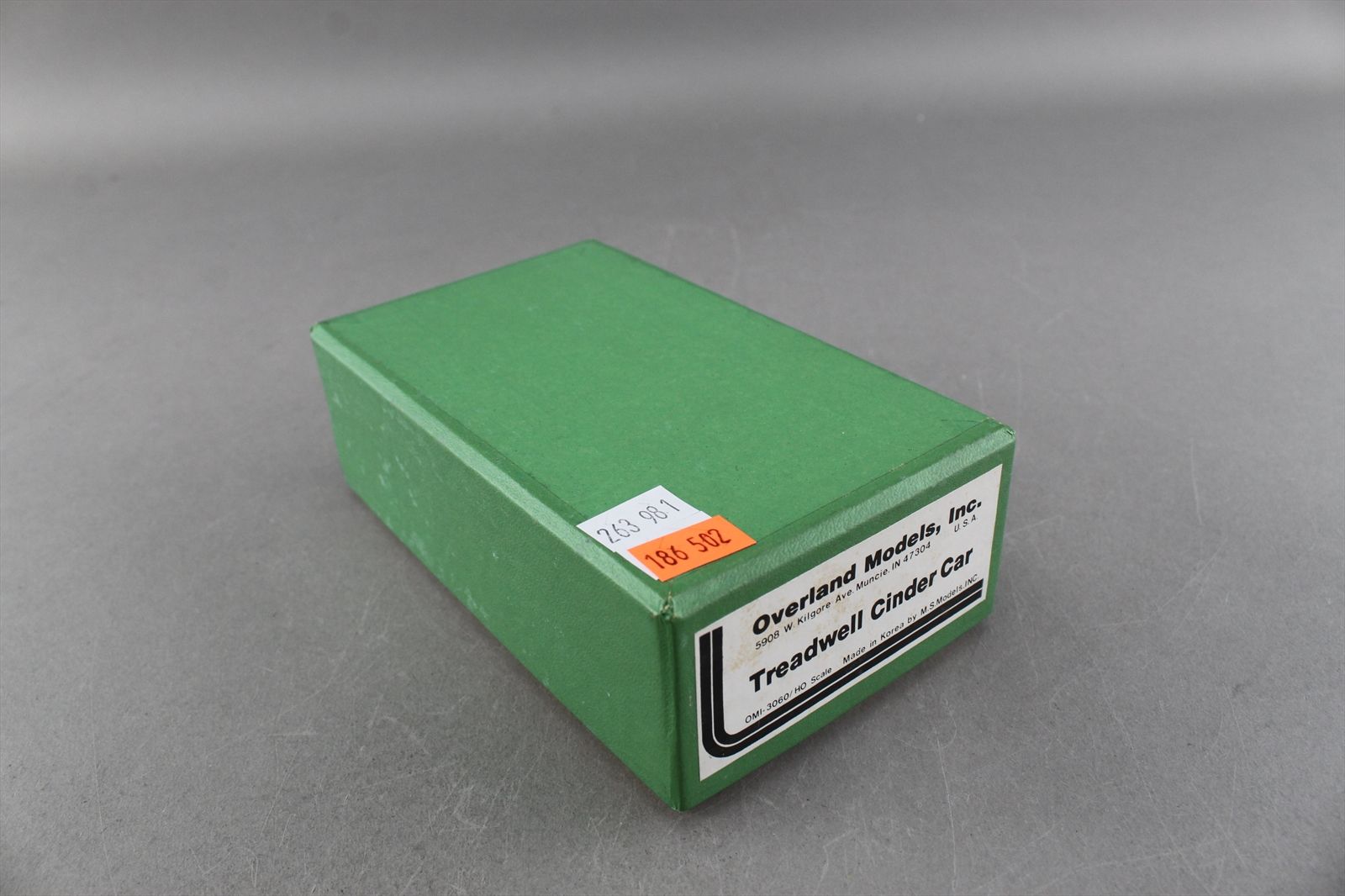 HO Brass Model - OMI 3060 Treadwell Cinder Car - Unpainted - 1986 Run ...