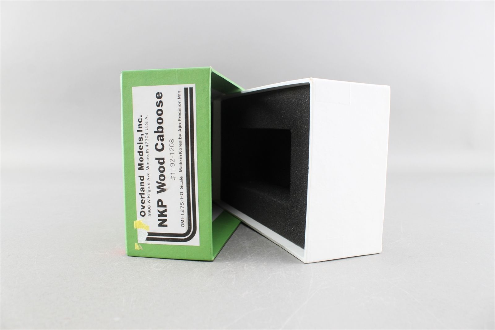 HO Brass Model - OMI 1275 NKP Nickel Plate Wood Caboose #1192 - 1208 ...
