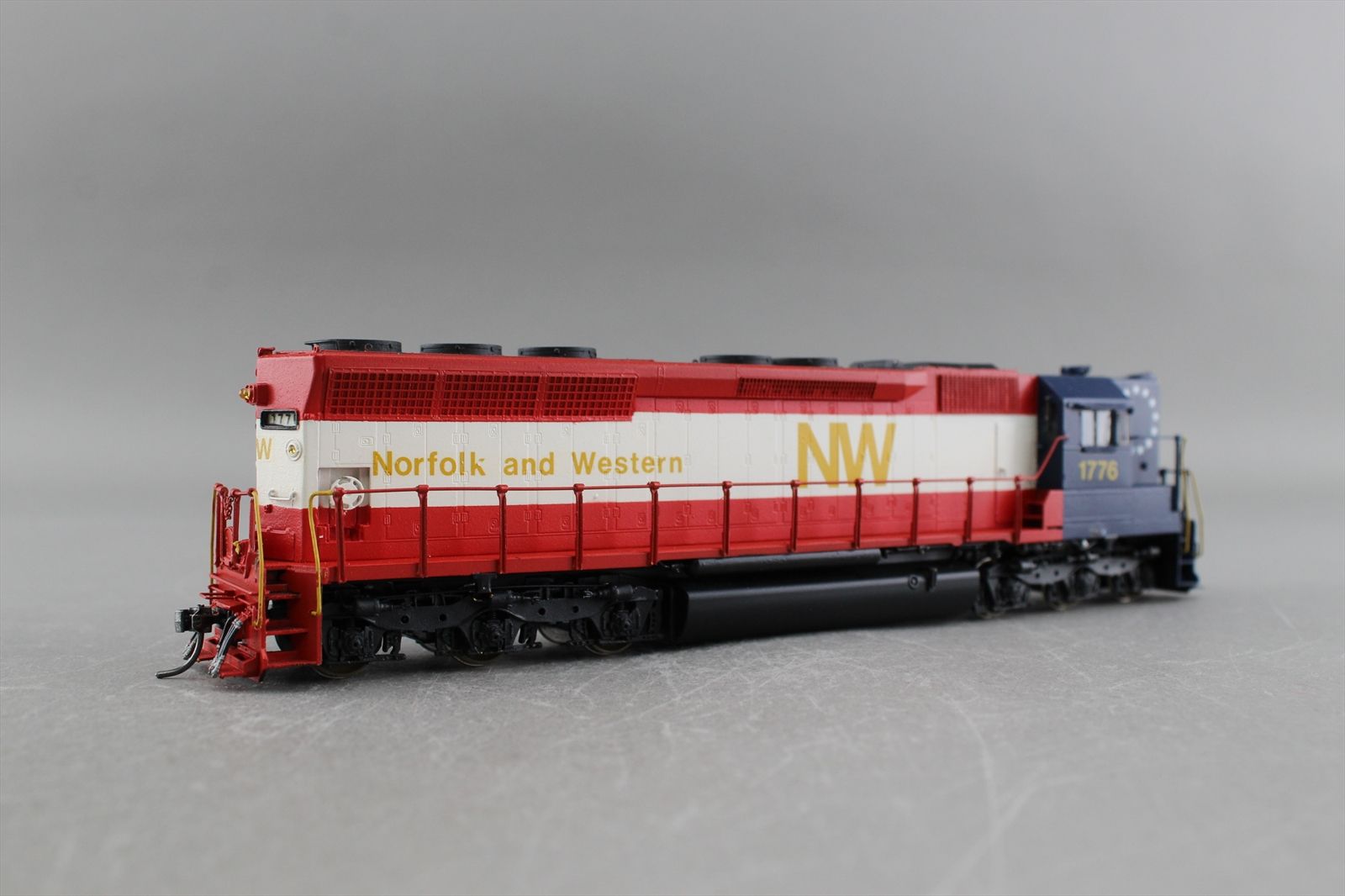HO Brass Model - OMI 6077 N&W Norfolk & Western SD45 High Hood Bicentennial #1776 - Custom ...