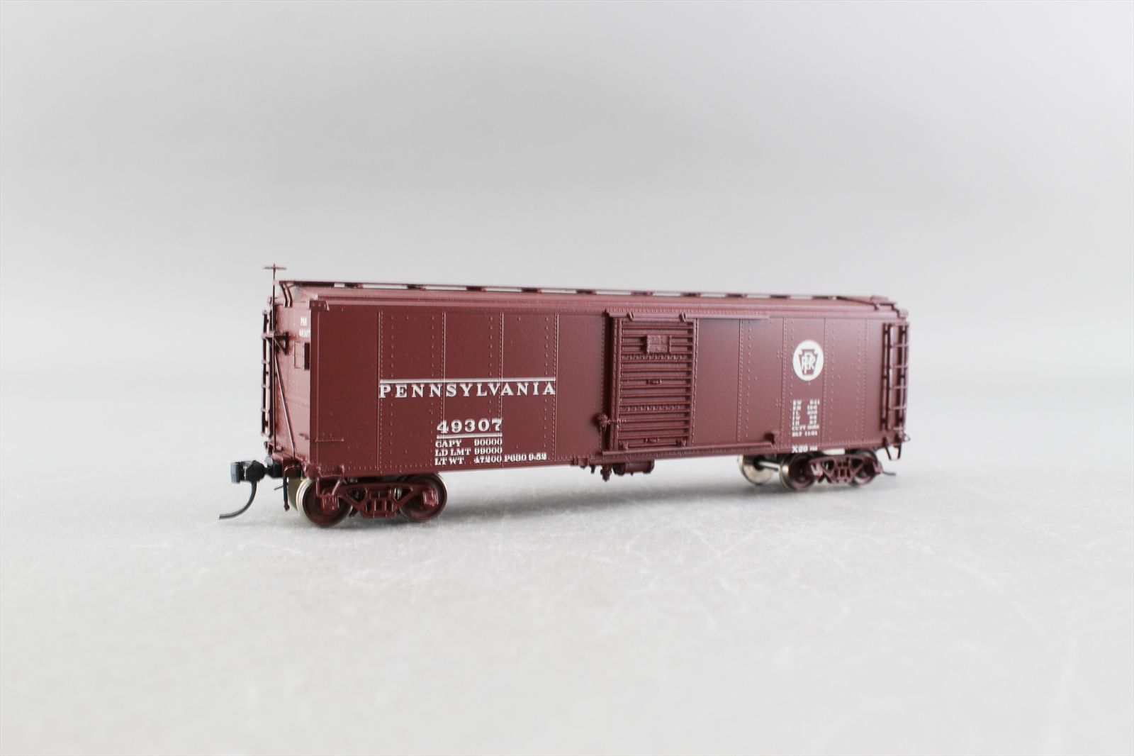HO Brass Model Train - OMI 3013 PRR Pennsylvania X-29 Boxcar #49307 ...