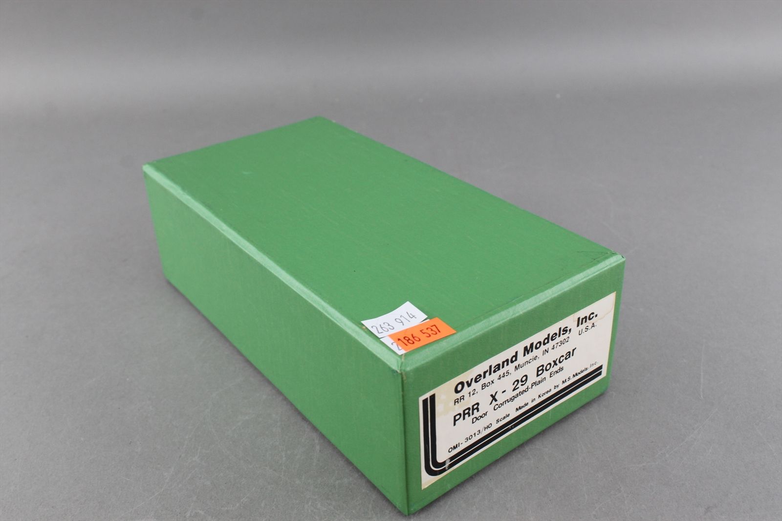 HO Brass Model Train - OMI 3013 PRR Pennsylvania X-29 Boxcar #107032 ...