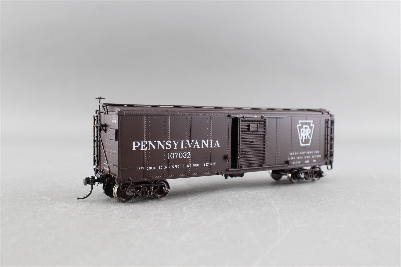 HO Brass Model Train - OMI 3013 PRR Pennsylvania X-29 Boxcar #107032 ...