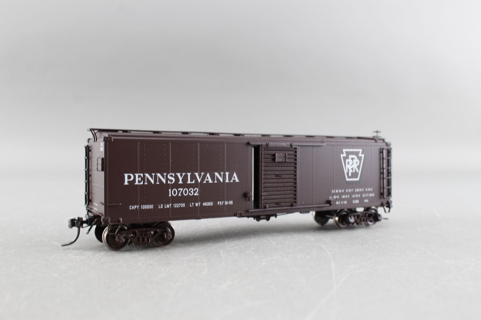 HO Brass Model Train - OMI 3013 PRR Pennsylvania X-29 Boxcar #107032 ...