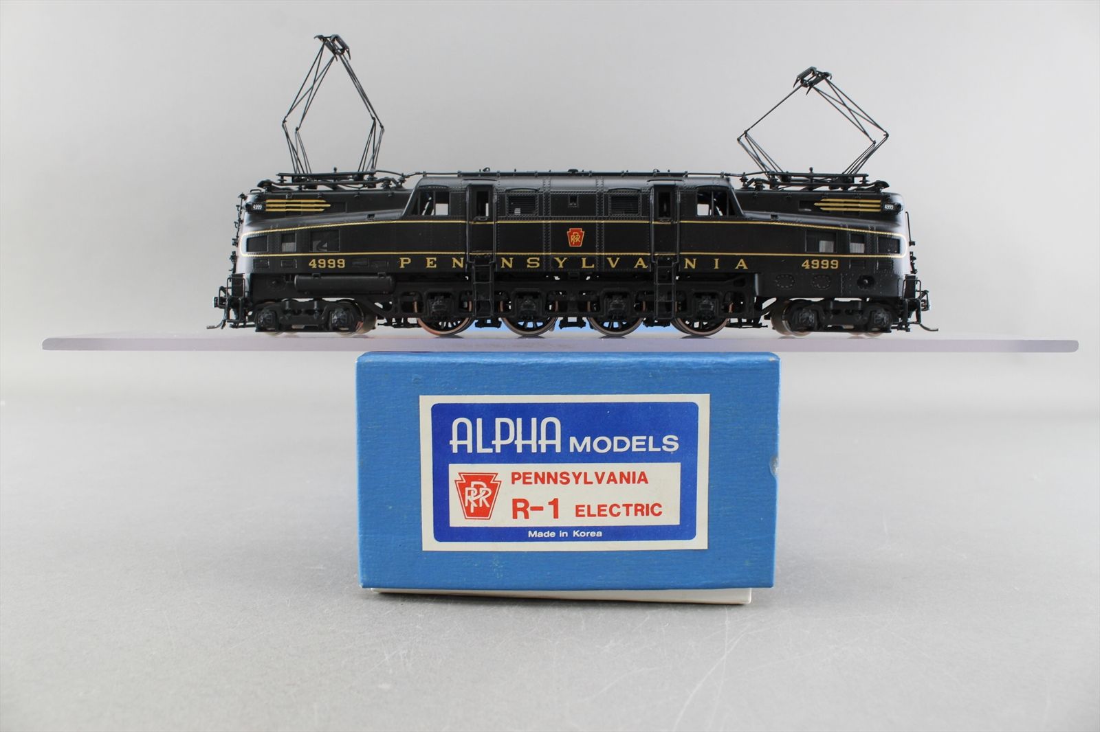 HO Brass Model - Alpha Models PRR Pennsylvania R-1 Electric #4999 - F/P ...