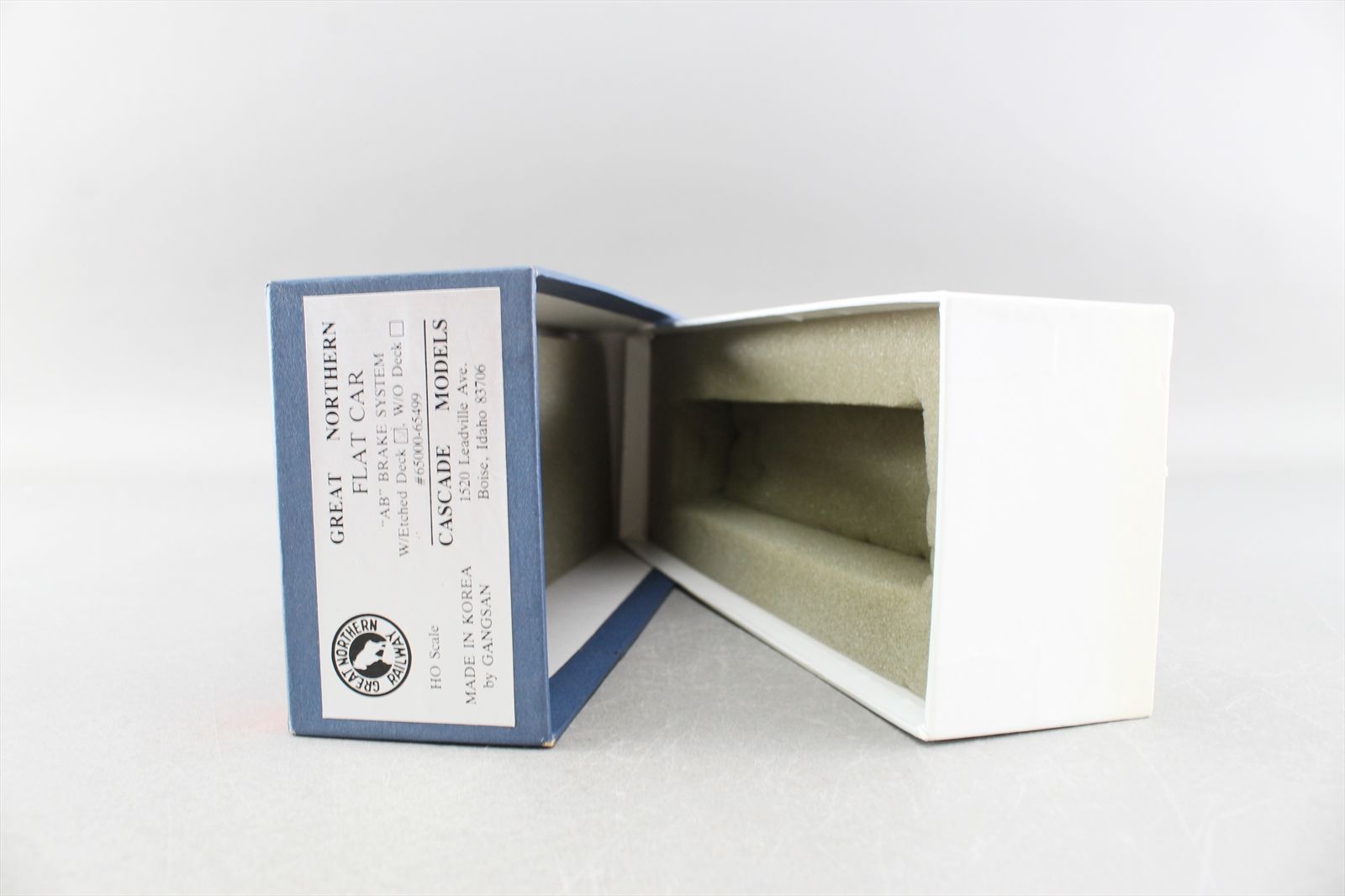 HO Brass Model - Cascade GN Great Northern Flatcar Flat Car w/ Etched ...