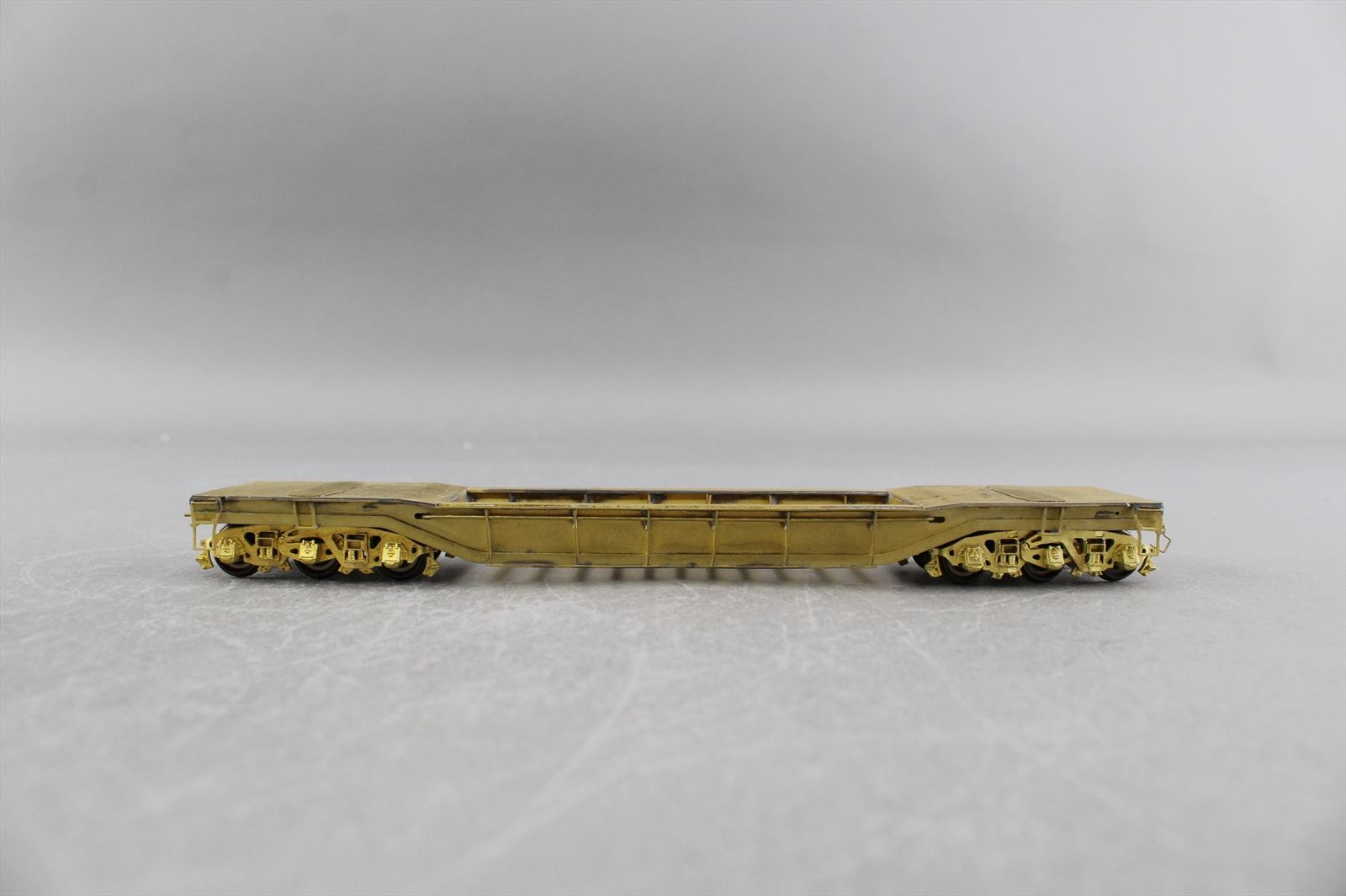 HO Brass Model - Railworks R251 PRR Pennsylvania F-33 Flatcar Well Car ...