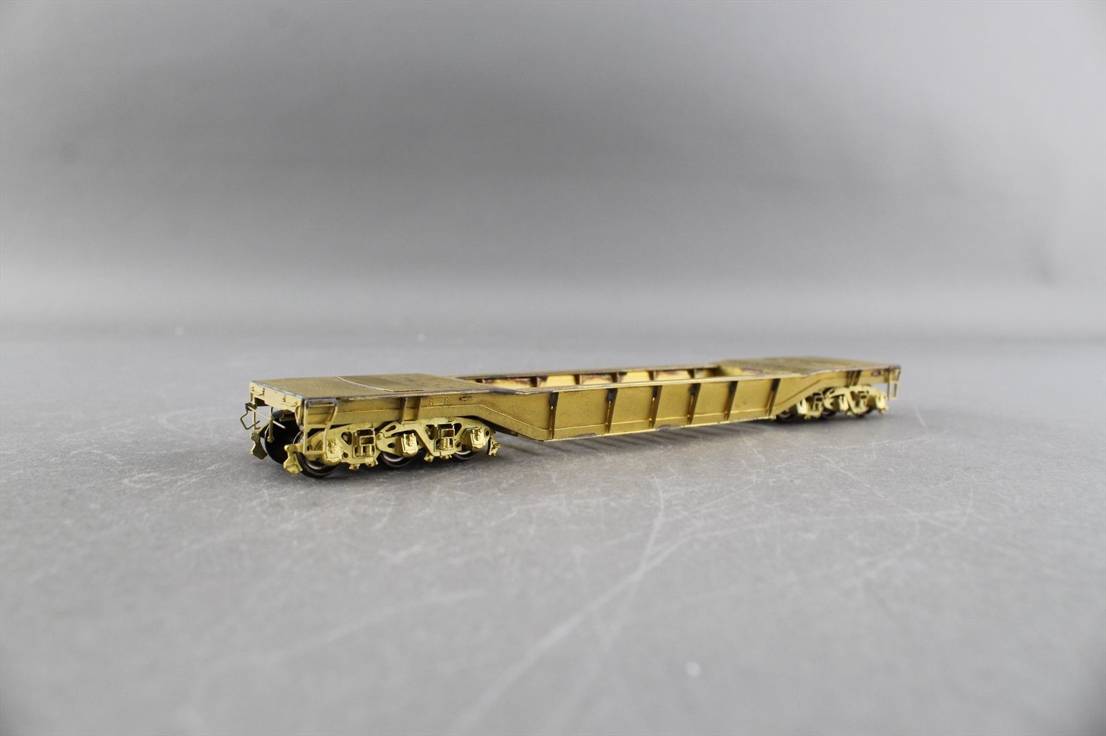 HO Brass Model - Railworks R251 PRR Pennsylvania F-33 Flatcar Well Car ...