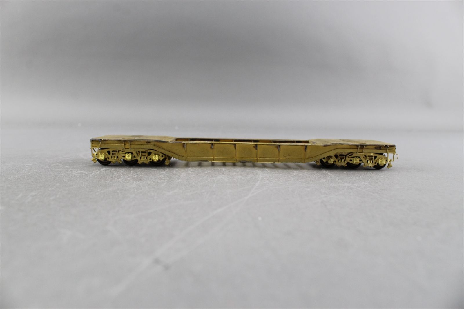 HO Brass Model - Railworks R251 PRR Pennsylvania F-33 Flatcar Well Car ...