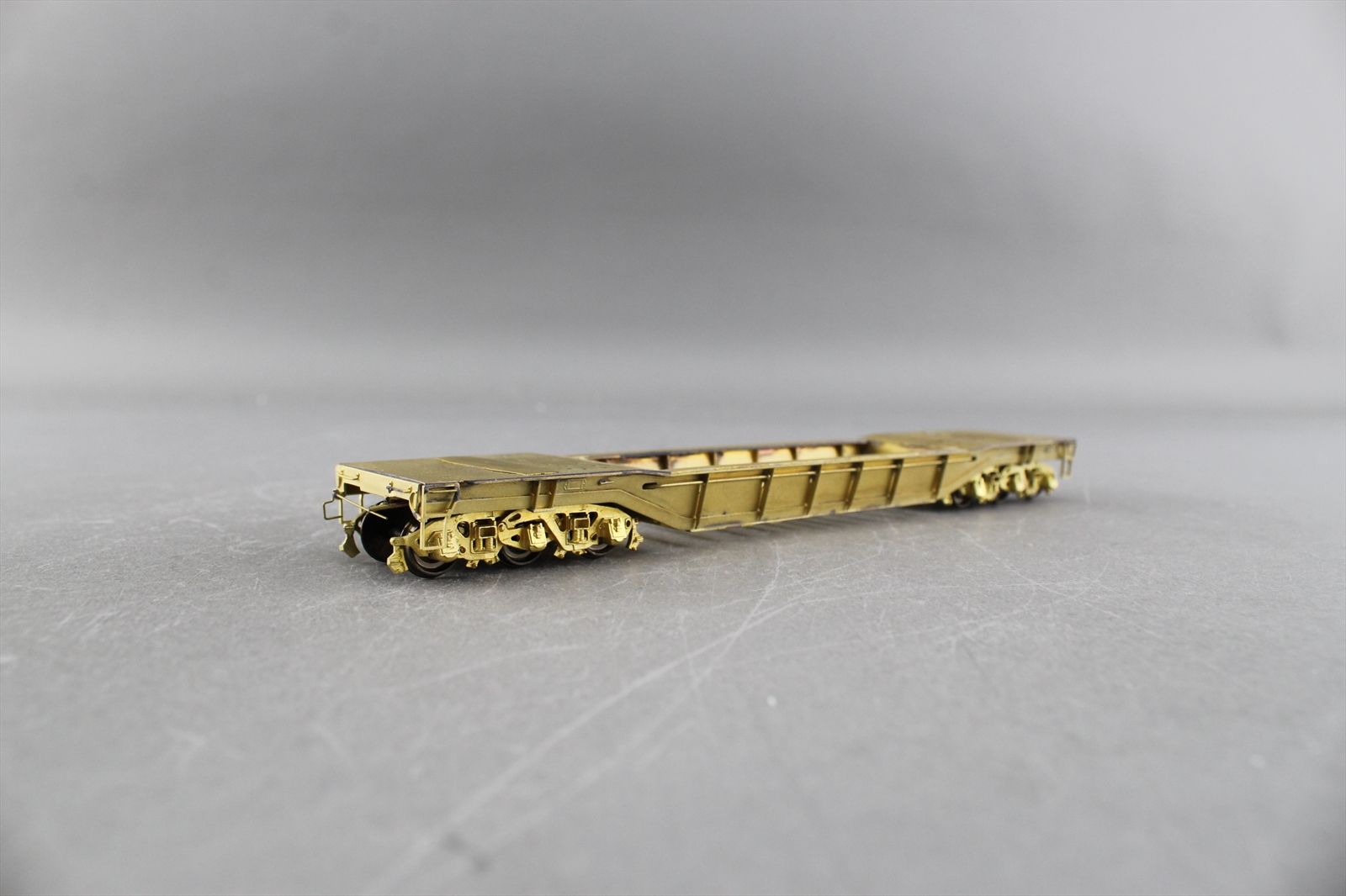 HO Brass Model - Railworks R251 PRR Pennsylvania F-33 Flatcar Well Car ...