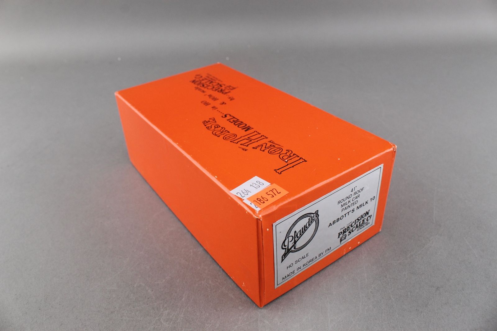 HO Brass Model - PSC ADX Abbott's Milk 41' Round Roof Milk Car #10 - F ...