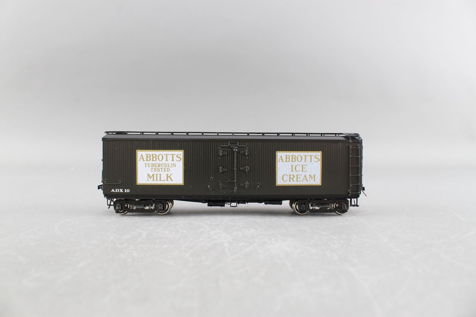HO Brass Model - PSC ADX Abbott's Milk 41' Round Roof Milk Car #10 - F ...