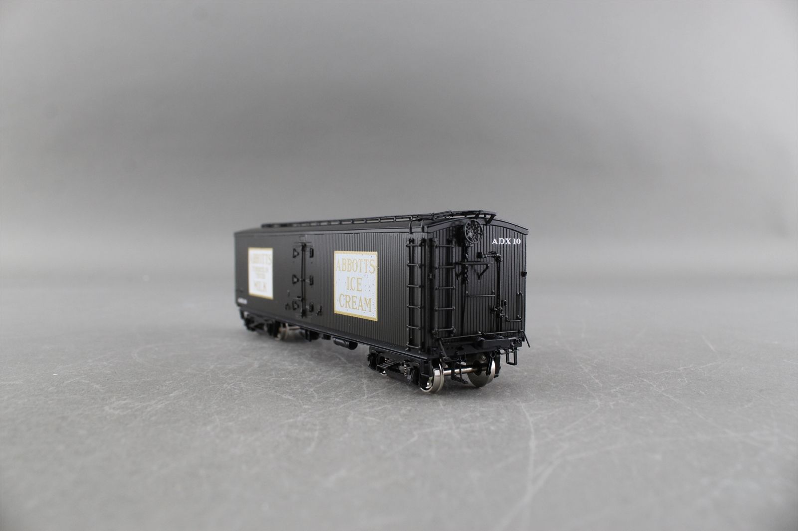 HO Brass Model - PSC ADX Abbott's Milk 41' Round Roof Milk Car #10 - F ...