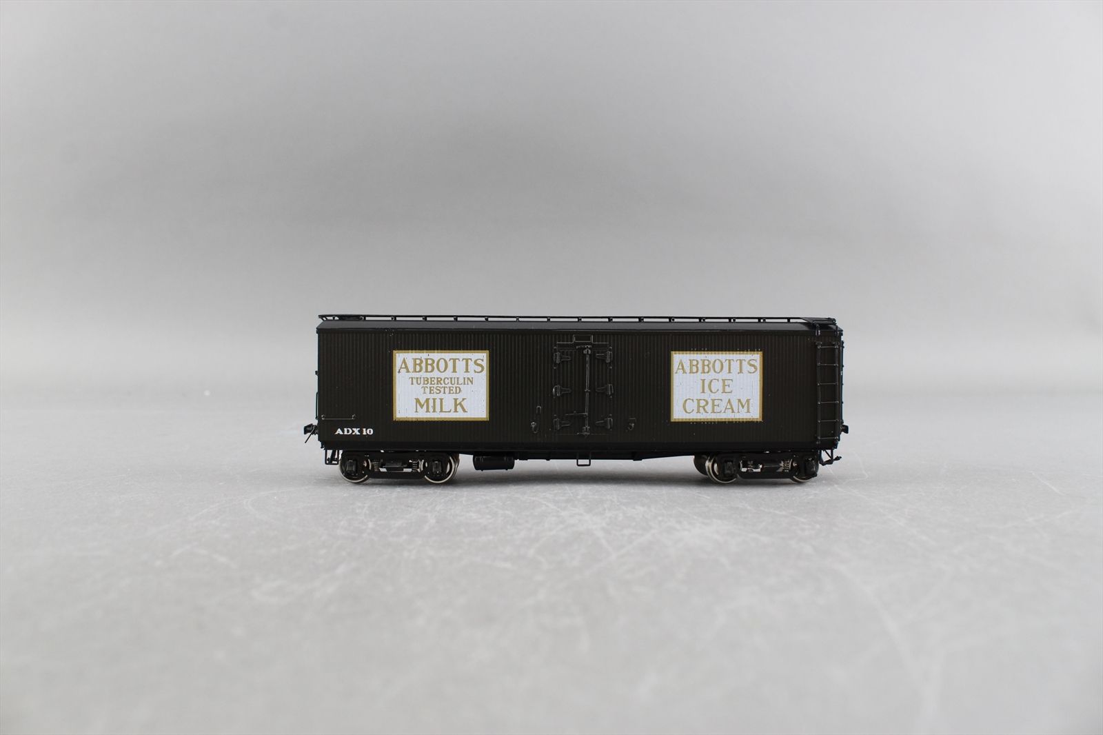 HO Brass Model - PSC ADX Abbott's Milk 41' Round Roof Milk Car #10 - F ...