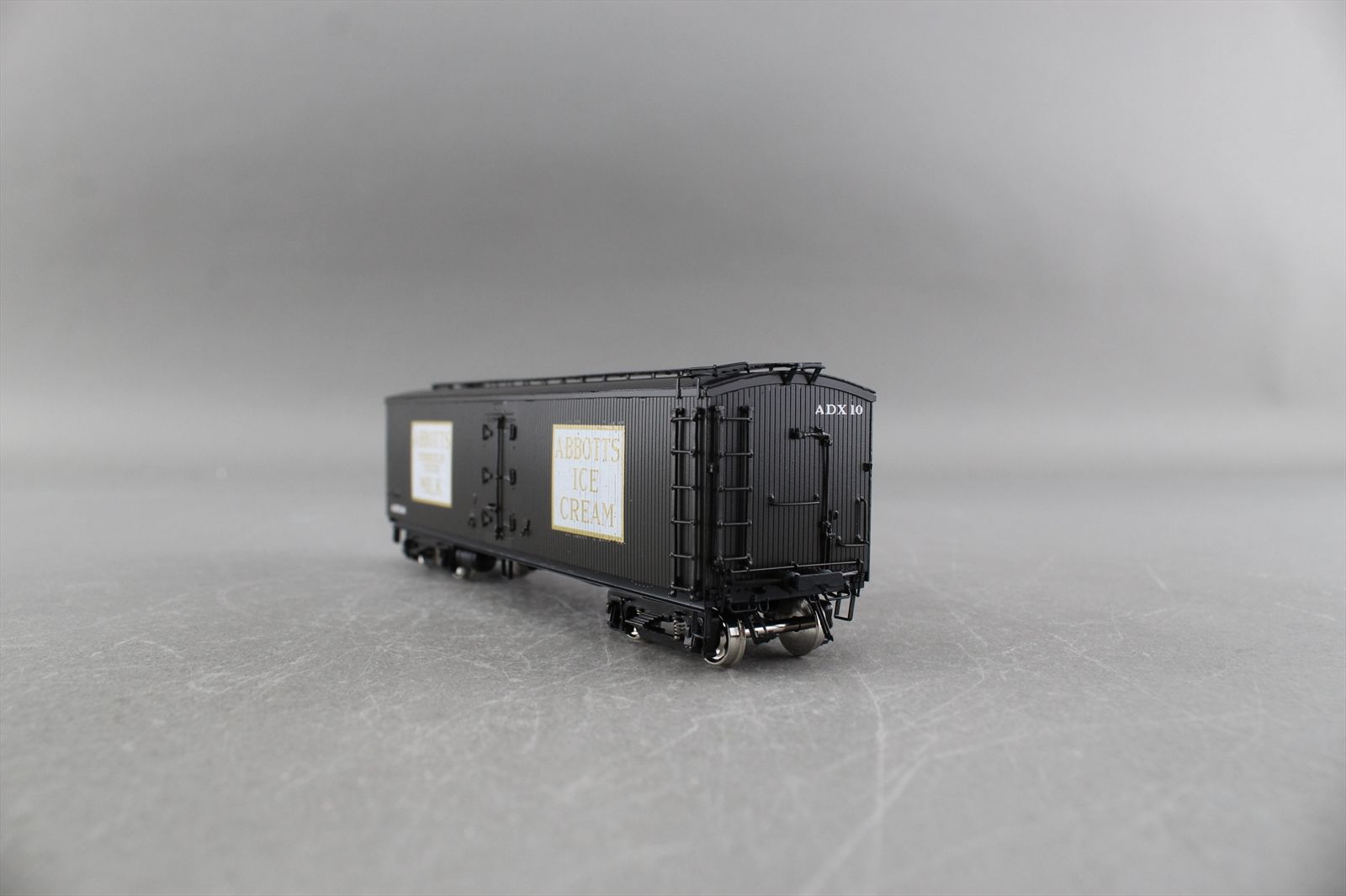 HO Brass Model - PSC ADX Abbott's Milk 41' Round Roof Milk Car #10 - F ...