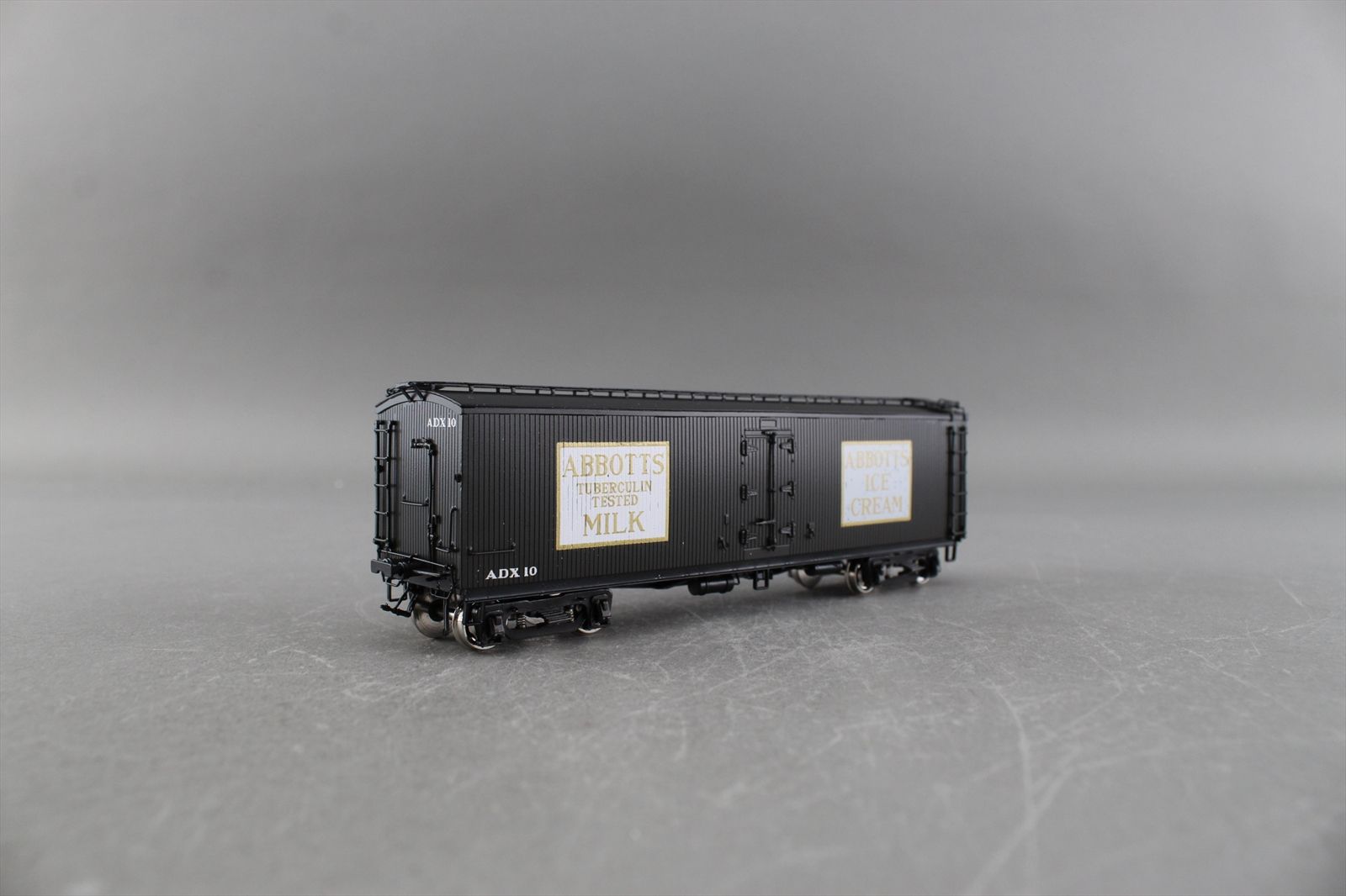 HO Brass Model - PSC ADX Abbott's Milk 41' Round Roof Milk Car #10 - F ...