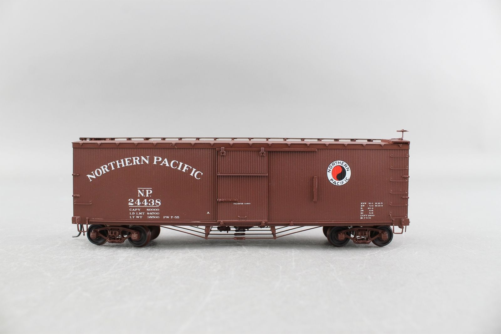 HO Brass Model - W&R NP Northern Pacific Truss Rod Boxcar Box Car ...