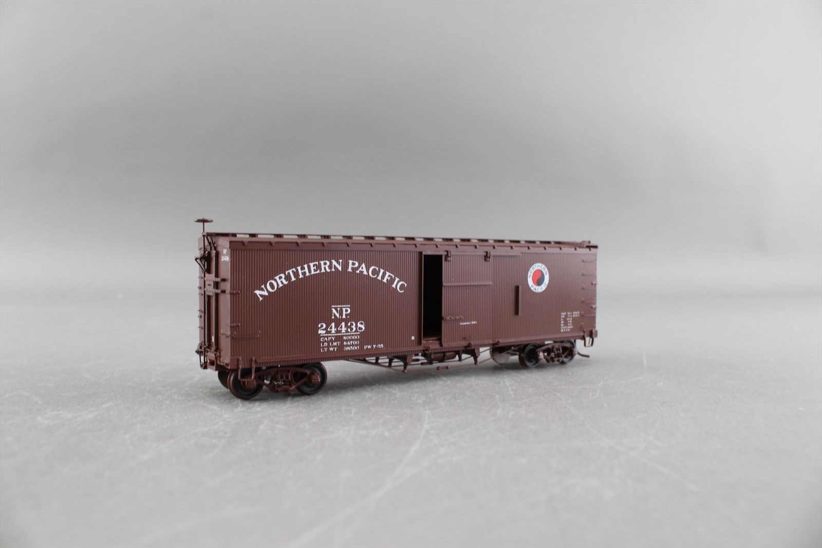 HO Brass Model - W&R NP Northern Pacific Truss Rod Boxcar Box Car ...