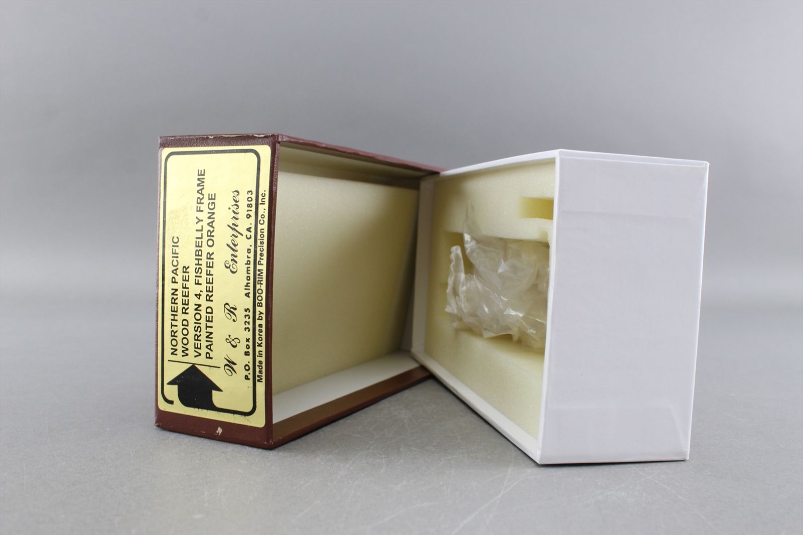 HO Brass Model - W&R Version 4 NP Northern Pacific Reefer Orange ...