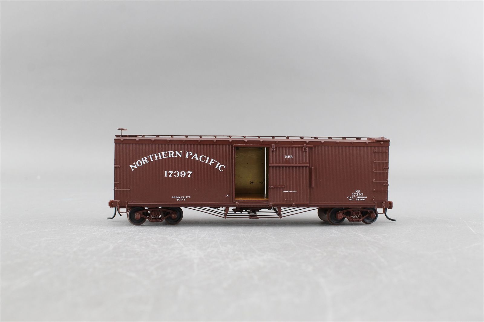 HO Brass Model - W&R NP Northern Pacific Truss Rod Boxcar Box Car ...