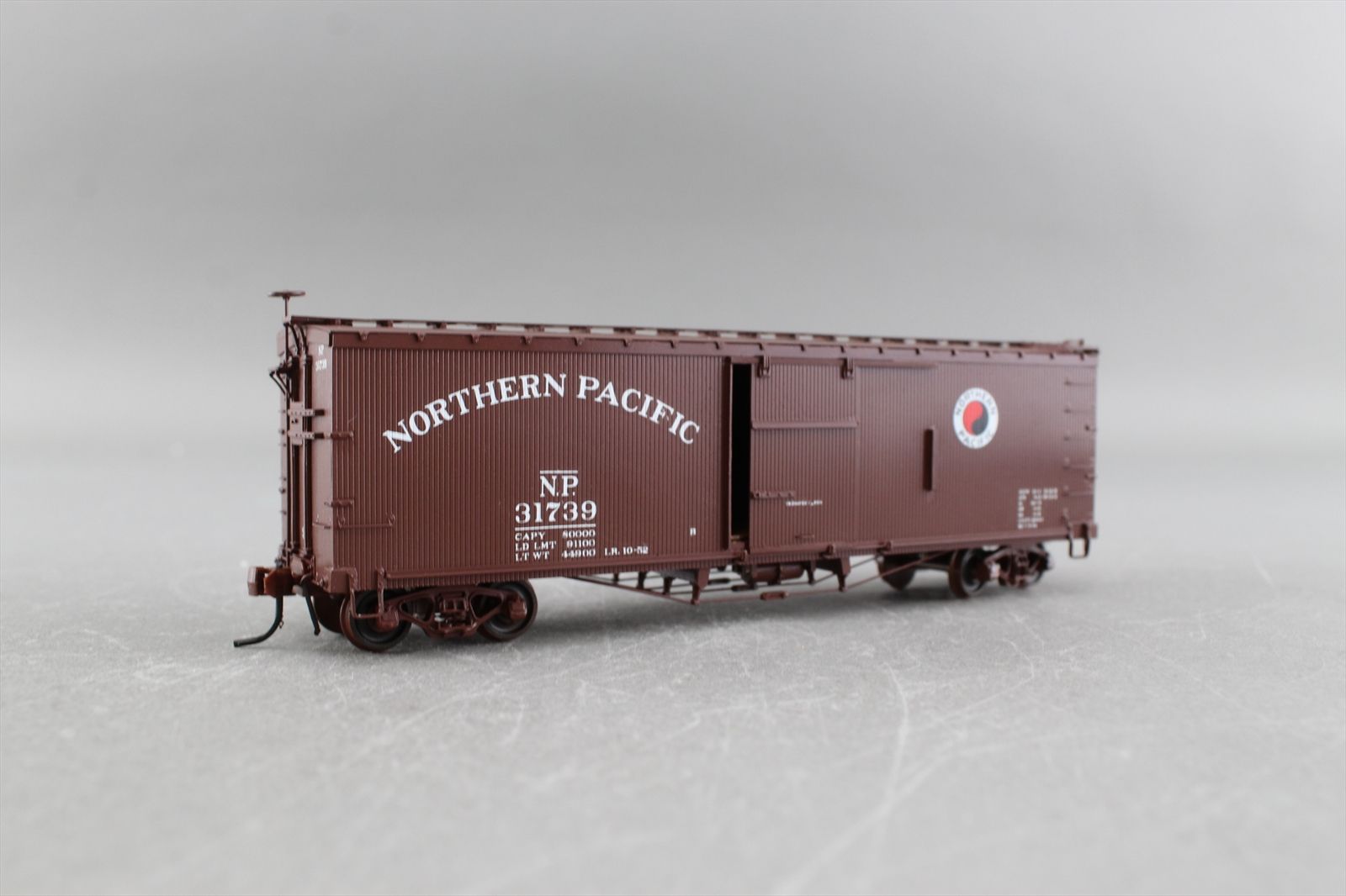 HO Brass Model - W&R NP Northern Pacific Truss Rod Boxcar Box Car ...